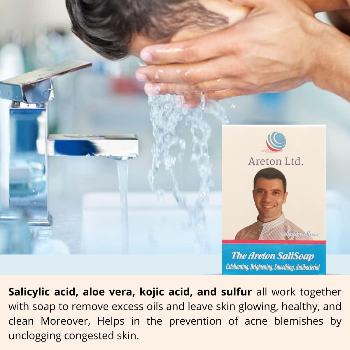 Salicylic Acid Soap with Kojic Acid, Sulphur, Aloe Vera - Pore ...