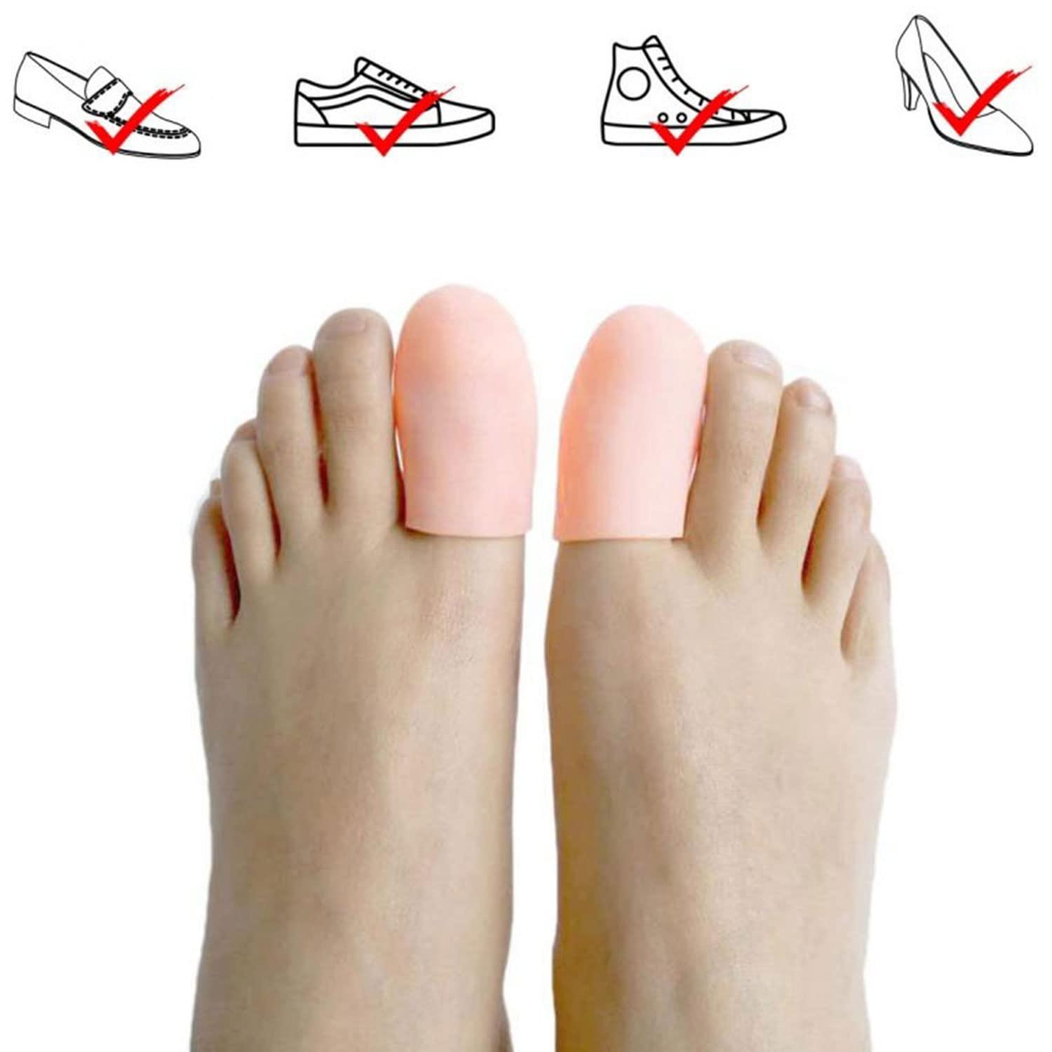 Pedimend Big Toe Tubular Dressing Bandage Caps - 3 Pairs for Nail Off ...