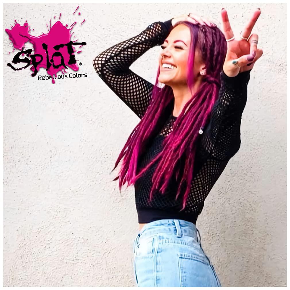 Splat Midnight Magenta Hair Color Kit - Vegan, Cruelty-Free Semi ...