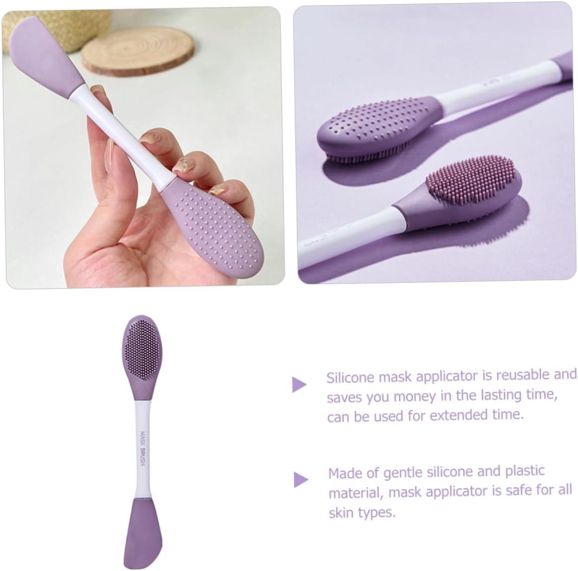 IWOWHERO Dual Sided Applicator Facial Applicator Scrubbers Clay ...