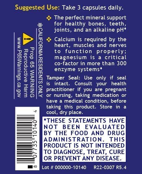 Quantum Calci-Mag (90 Plant Sourced Capsules) - Pure Calcium ...