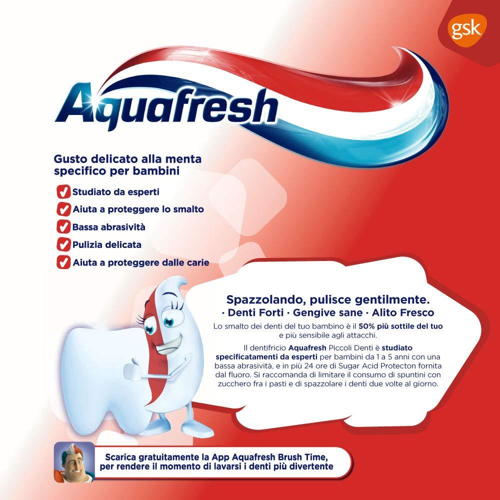 Buy Aquafresh Little Teeth Toothpaste for Kids (1-5 Years) - 12 x 50 ml ...