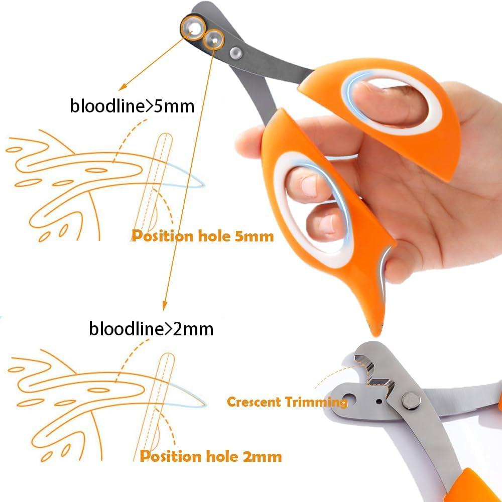 YilKUliHio Cat Claw Clipper - Professional & Safe Pet Nail Clippers for ...