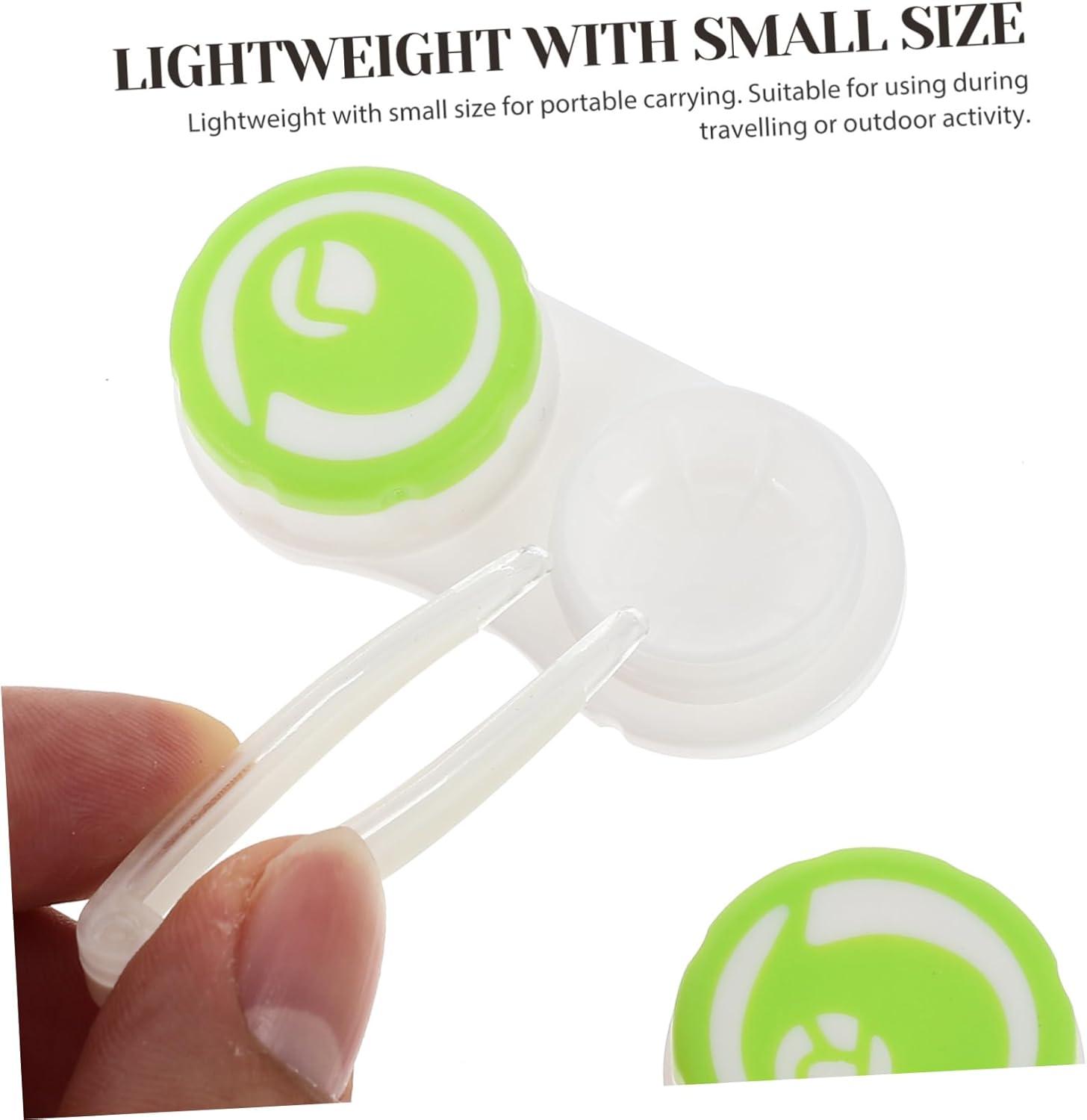 Partykindom Clear Eye Care Set Holder - Stylish Functional Container ...