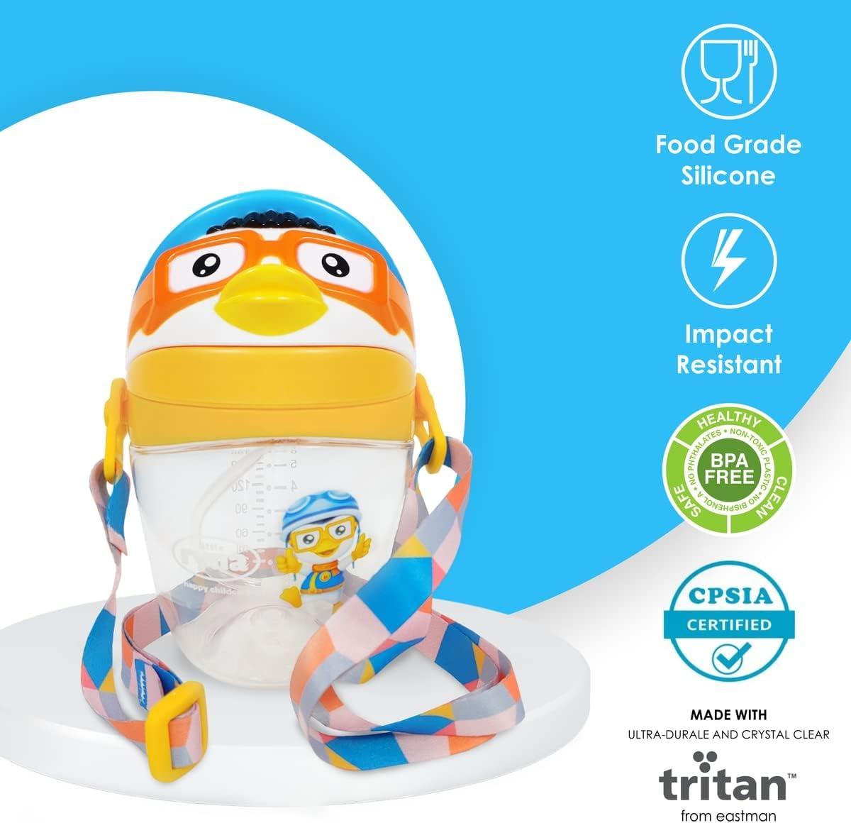 Little Ryna Baby Weighted Straw Cup | First Sippy Cup with Handle ...