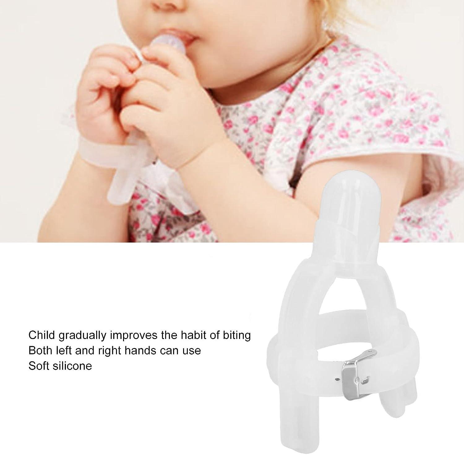 Silicone Thumb Sucking Stop Finger Guard for Kids - Transparent | Buy ...