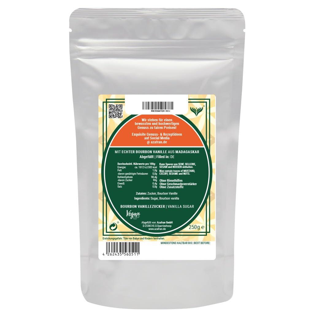 Bourbon Vanilla Sugar - Authentic Madagascar Vanilla Sugar 500g ...