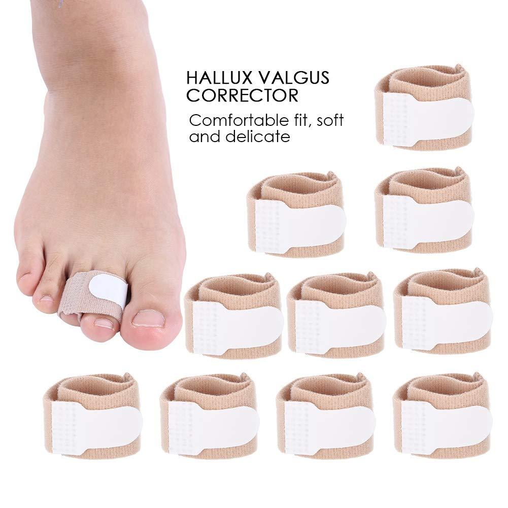 10pcs Hallux Valgus Corrector - Foot Thumb Separator for Left & Right ...
