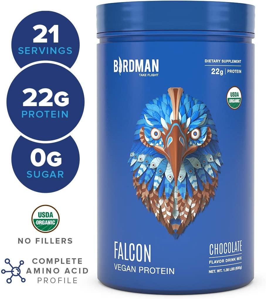 Birdman Falcon Protein | Vegan Non Whey Protein Sports Keto Friendly ...