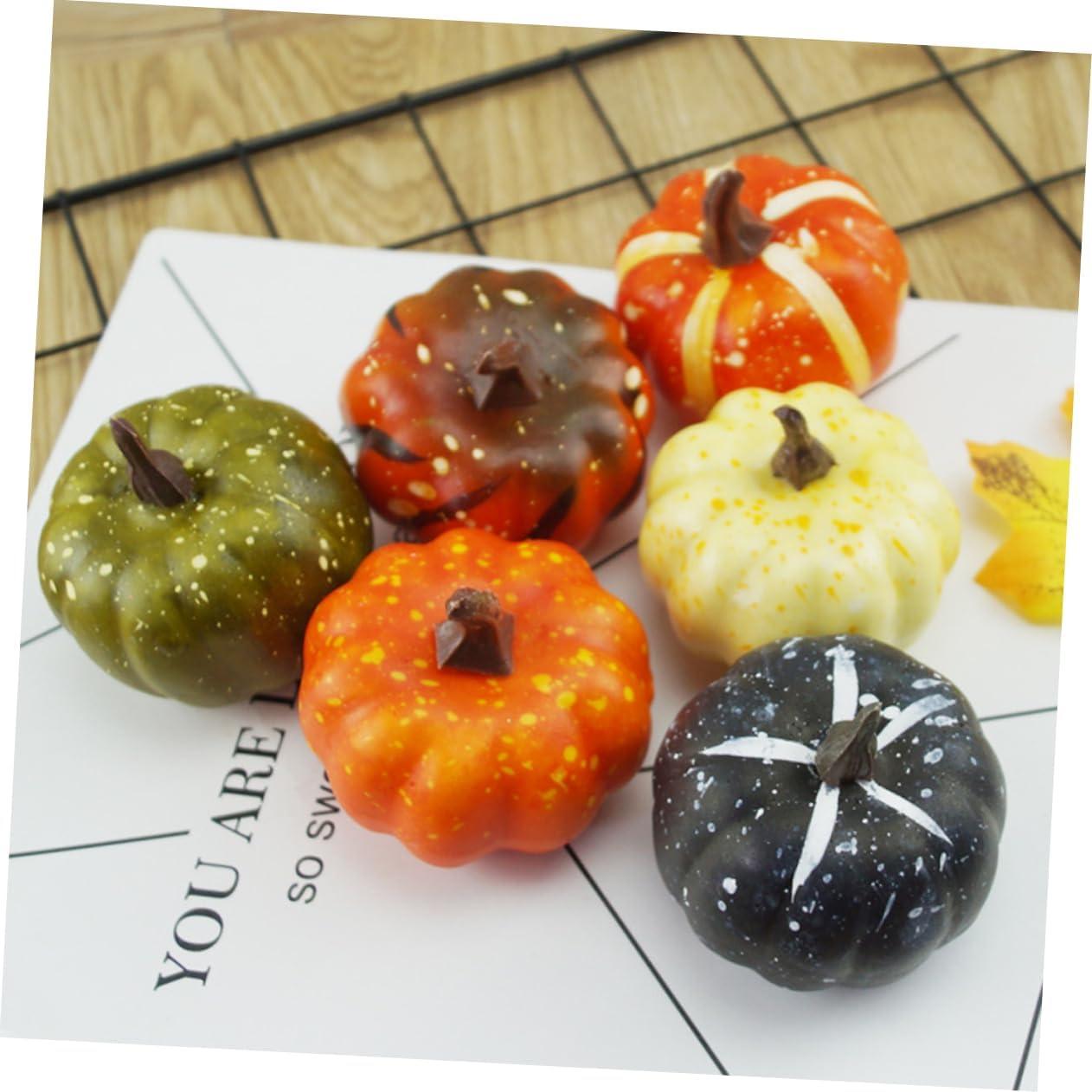 artificial mini pumpkins