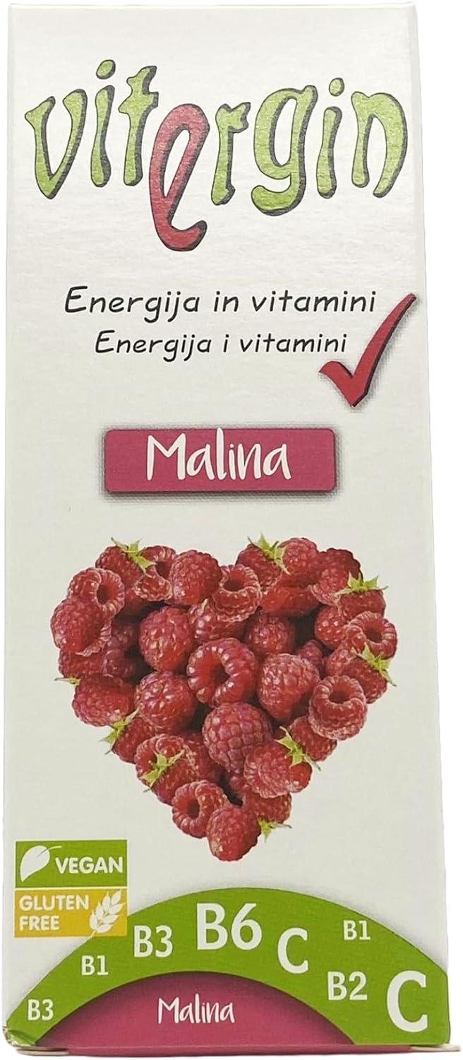 VITERGIN Respberry Vitamin Candy - Spicy Citrus Flavour in 24 Packs (20 ...