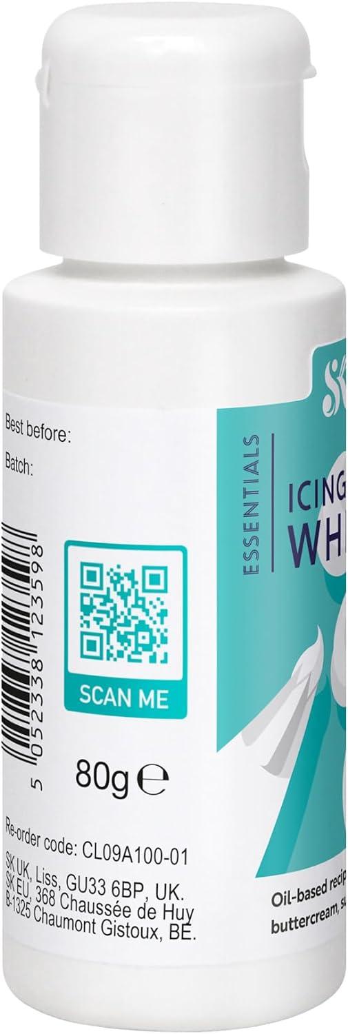 Squires Kitchen Essentials Oil Based Food Colouring Icing Whitener ...