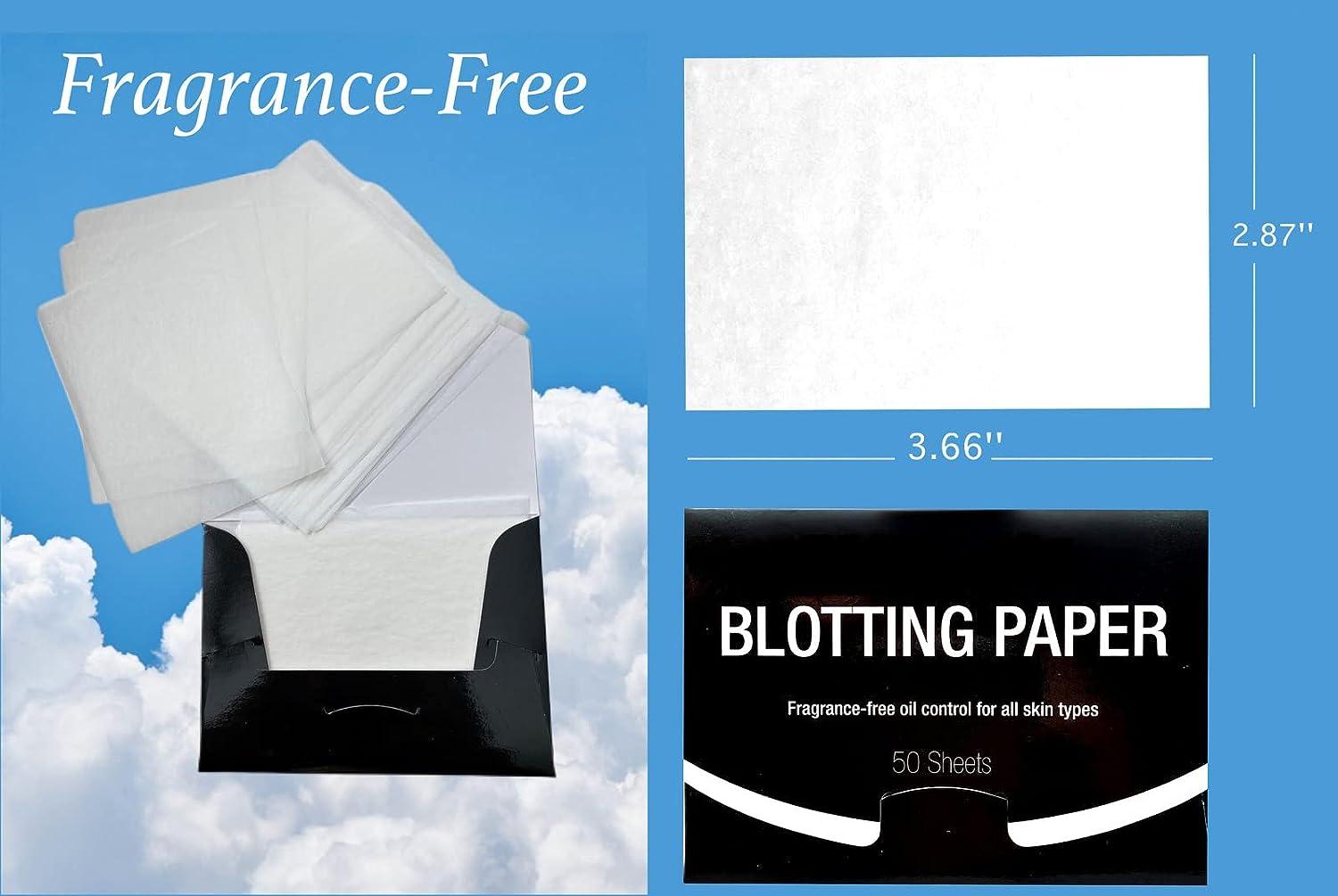 2 Packs Unscented Natural Abaca Blotting Paper - 100 Oil Blotting ...