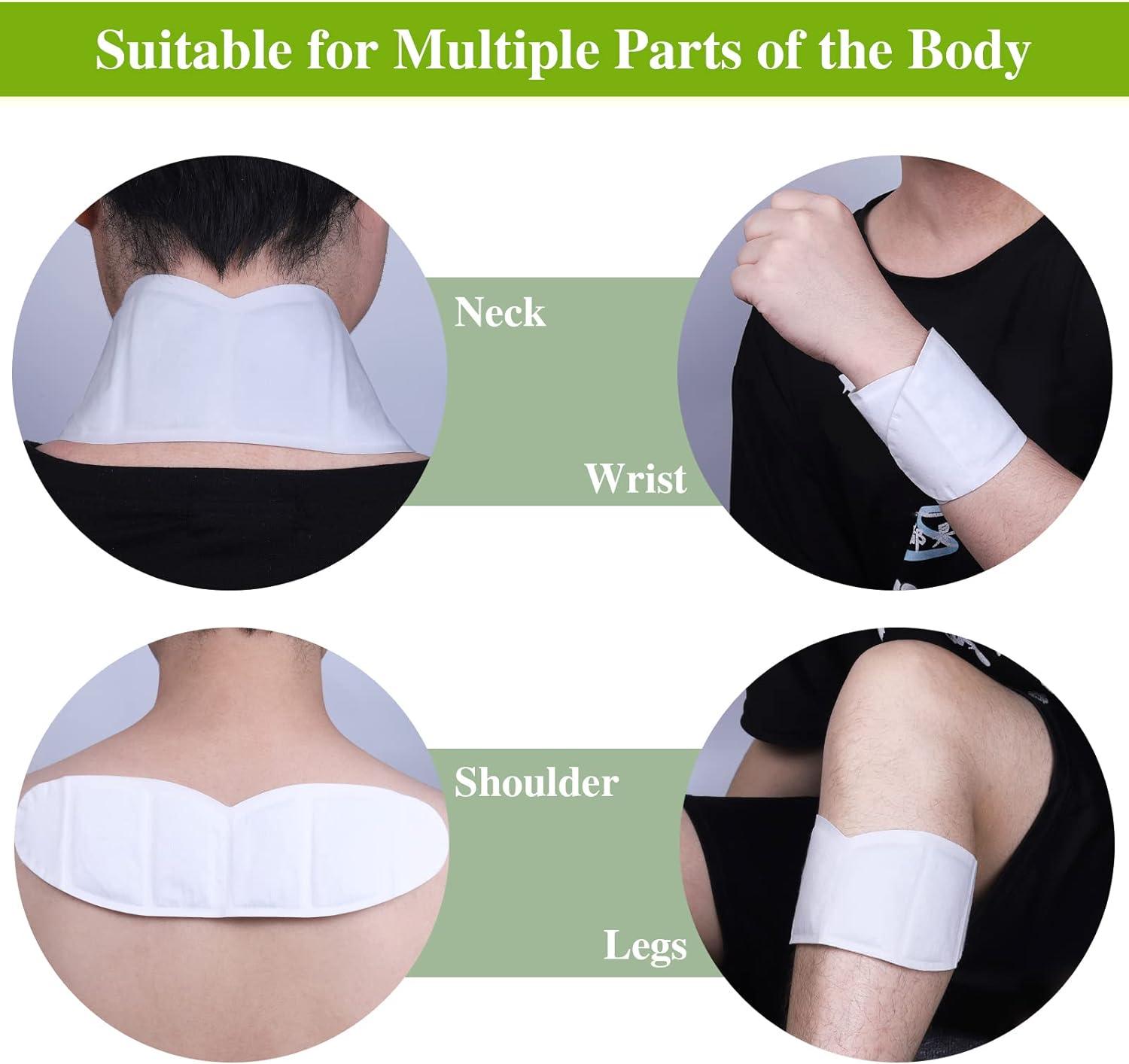 AlAREWO Portable Heat Therapy Patches - Pain Relief for Neck, Shoulder ...