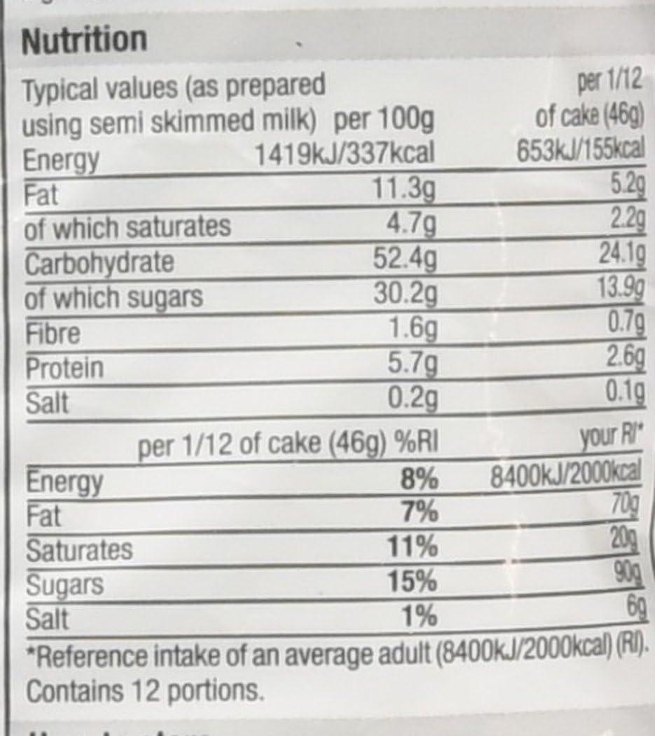 Morrisons Sponge Mix 400g | Buy Now with Express International Delivery ...