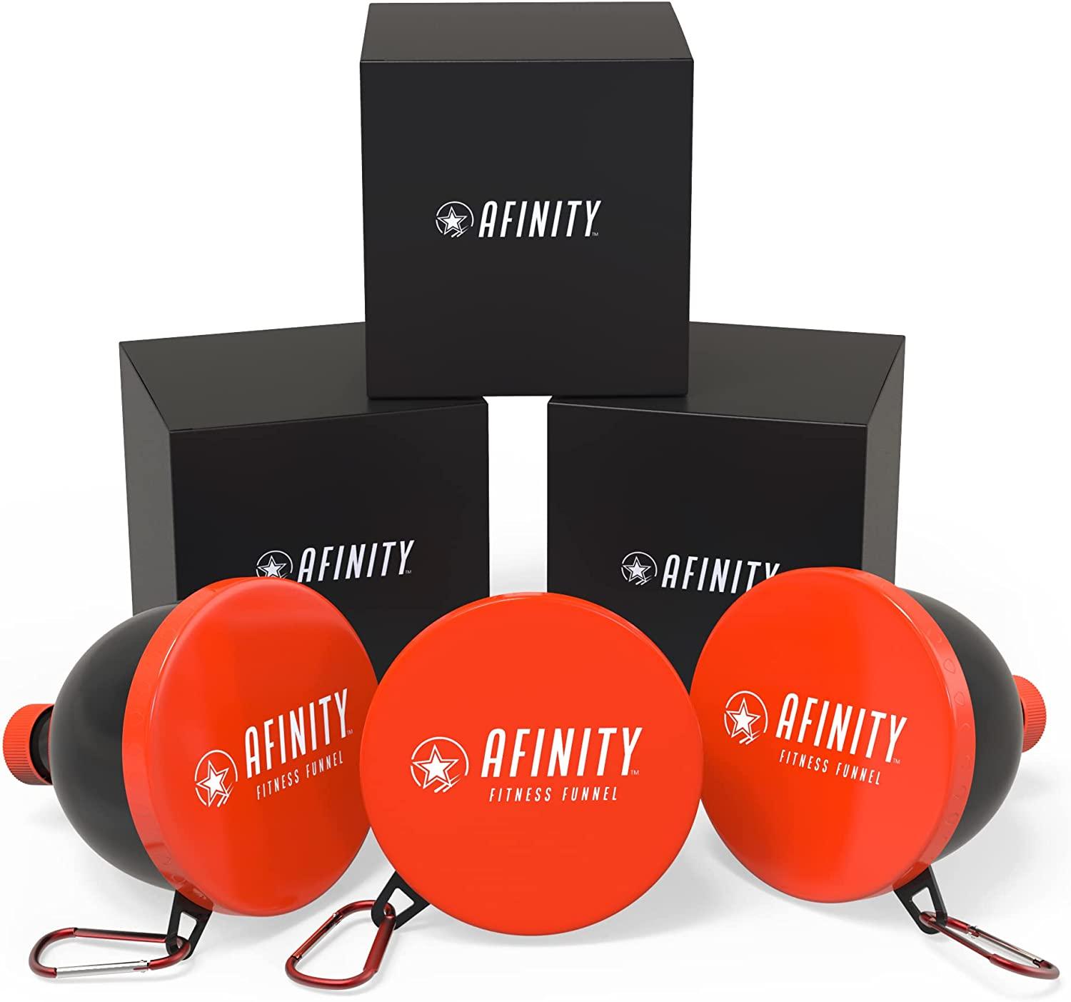 3 Pack Red & Black Afinity Protein Funnel for Post Workout Supplements ...
