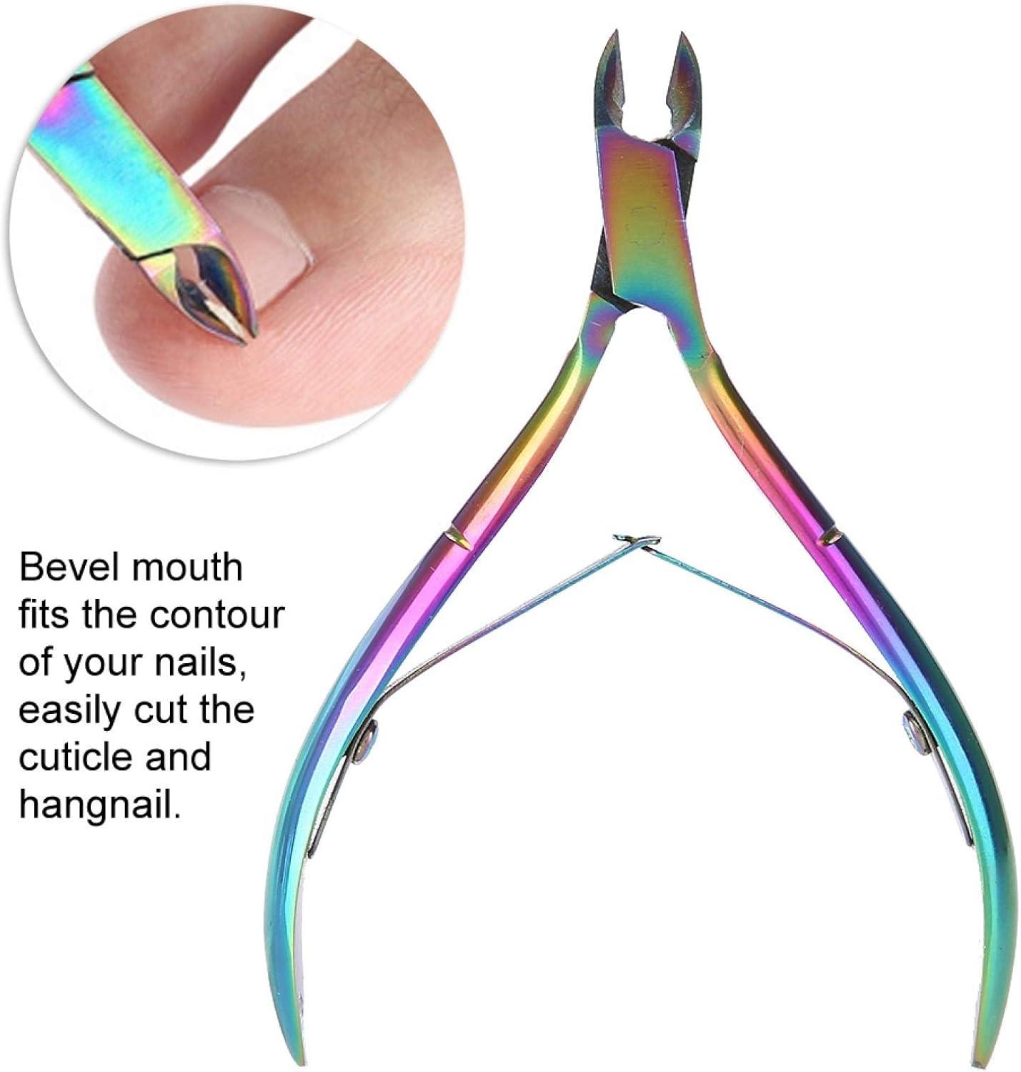 Colorful Nail Clipper Colorful Stainless Steel Titanium Nail Dead Skin ...