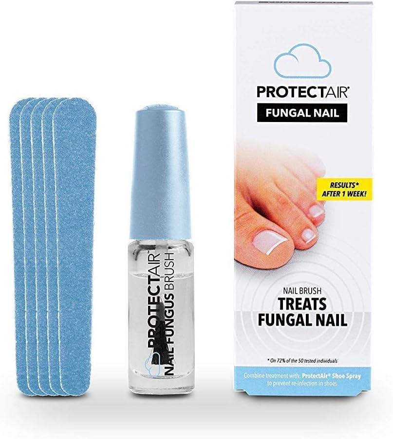 ProtectAir Fungal Nail Treatment 5ml - Includes Brush and Nail Files ...
