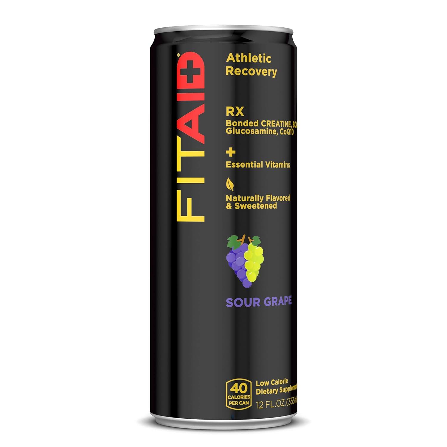 FITAID RX Recovery Blend with BCAAs, Glucosamine, Electrolytes, Omega ...