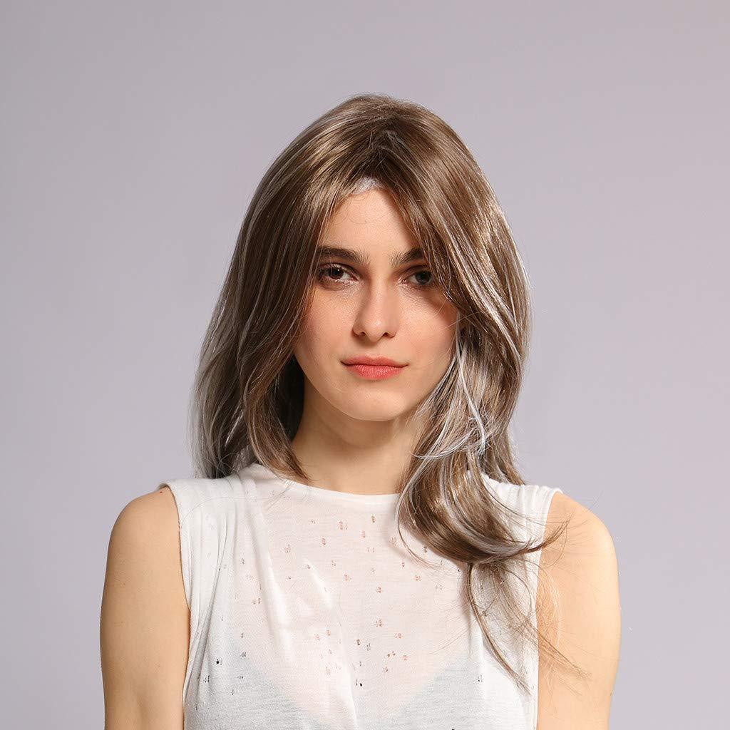 Shop Ladies Long Wavy Synthetic Wig - 80s 70s 60s & 50s Brazilian Curly ...