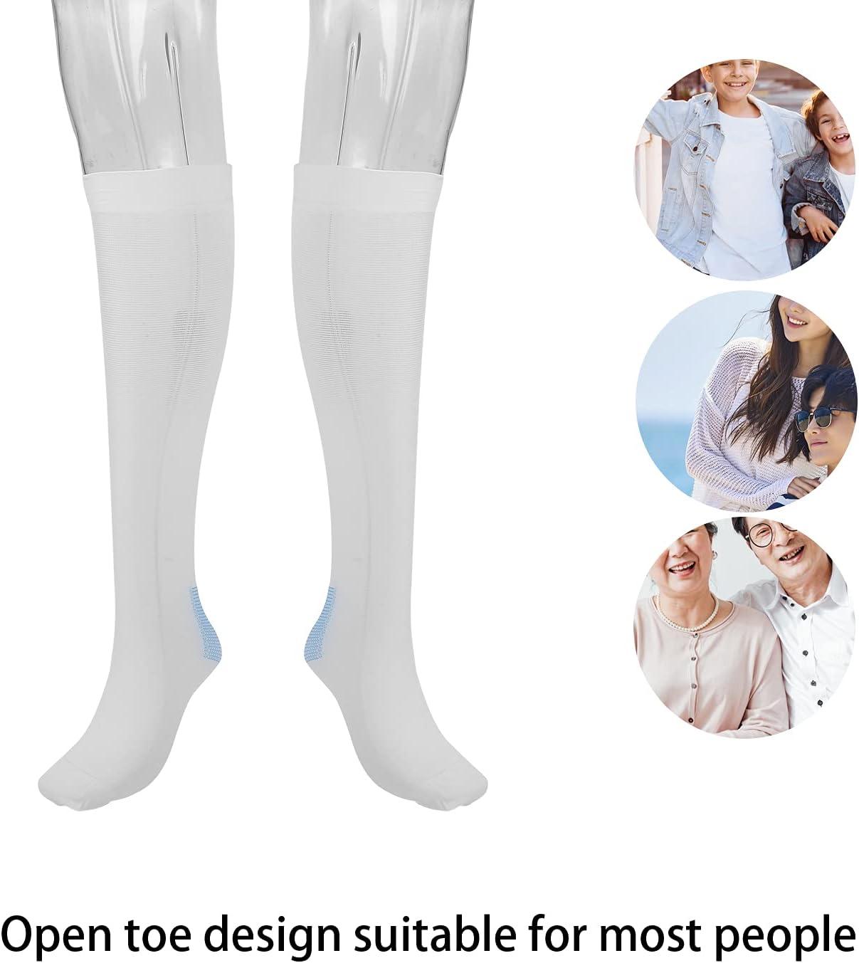 Thigh Compression Stockings for Swelling Relief - XL Acrylic Fiber ...