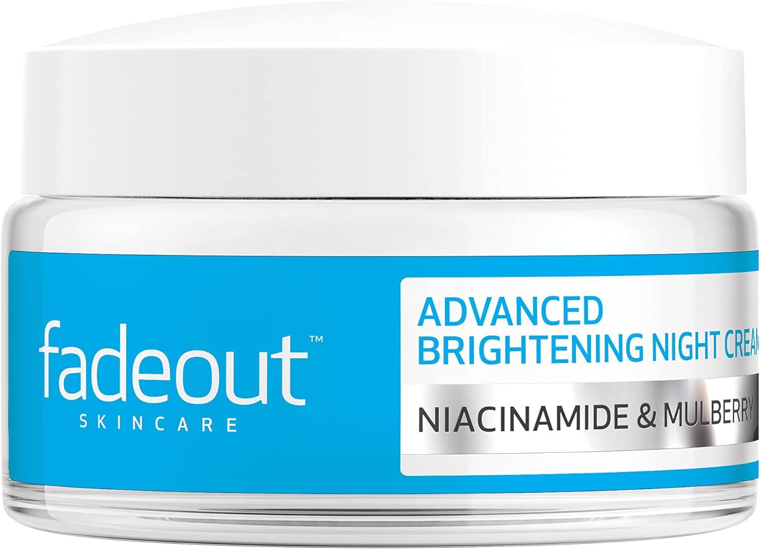Fade Out Advanced Brightening Night Cream with Niacinamide & Mulberry ...
