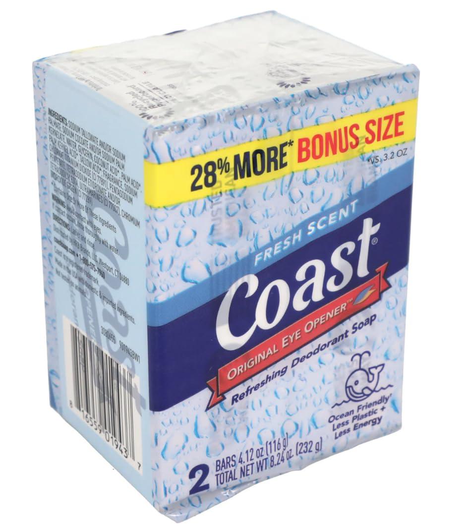 Coast Bar Soap - Fresh Scent | Buy Internationally | Premium Quality ...