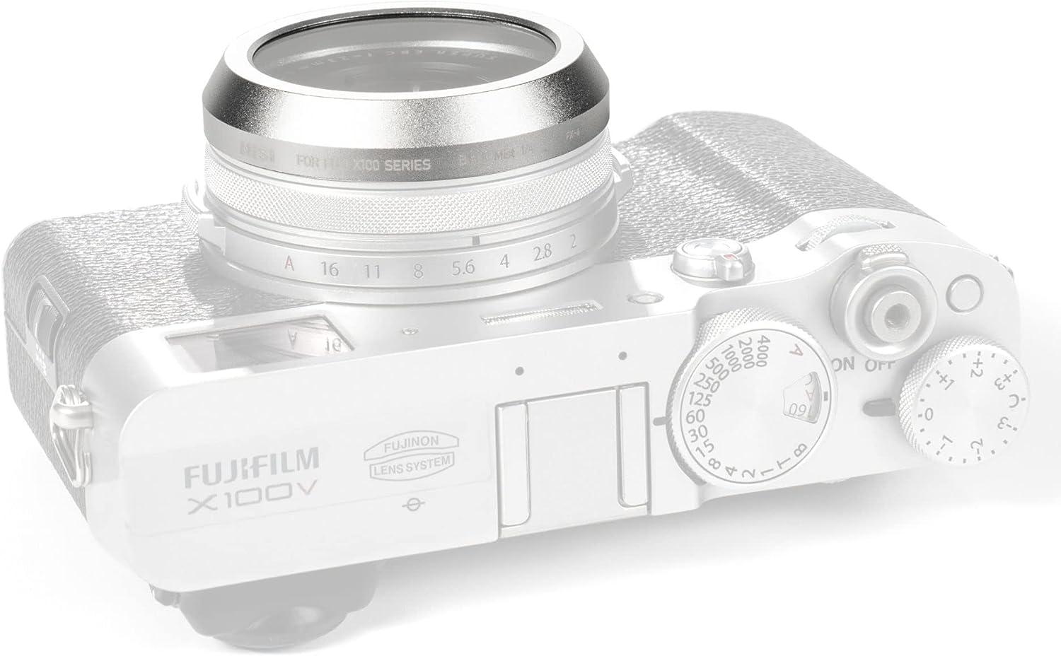 NiSi Black Mist 1/4 Lens Filter for Fujifilm X100 Series - Silver Frame ...