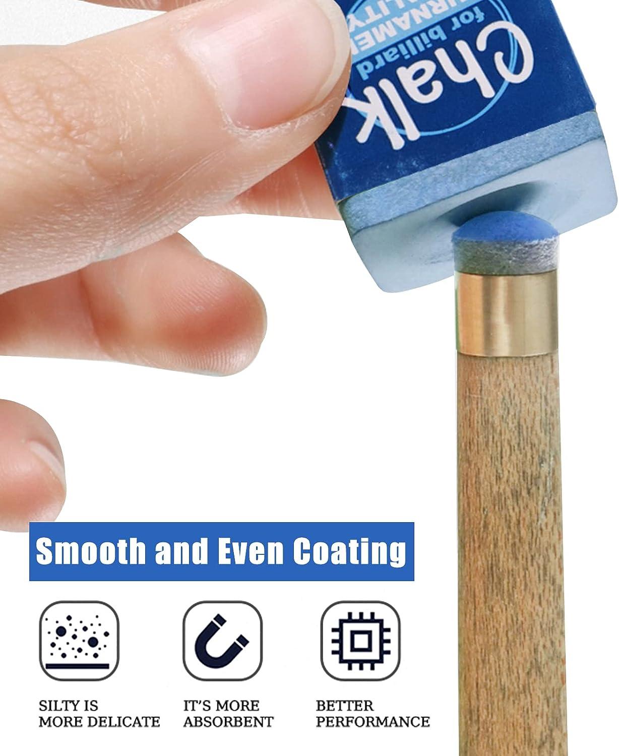 FASTOSS Billiard Cue Chalk Blue Pool Chalk - 12-Pack | Buy Now in ...