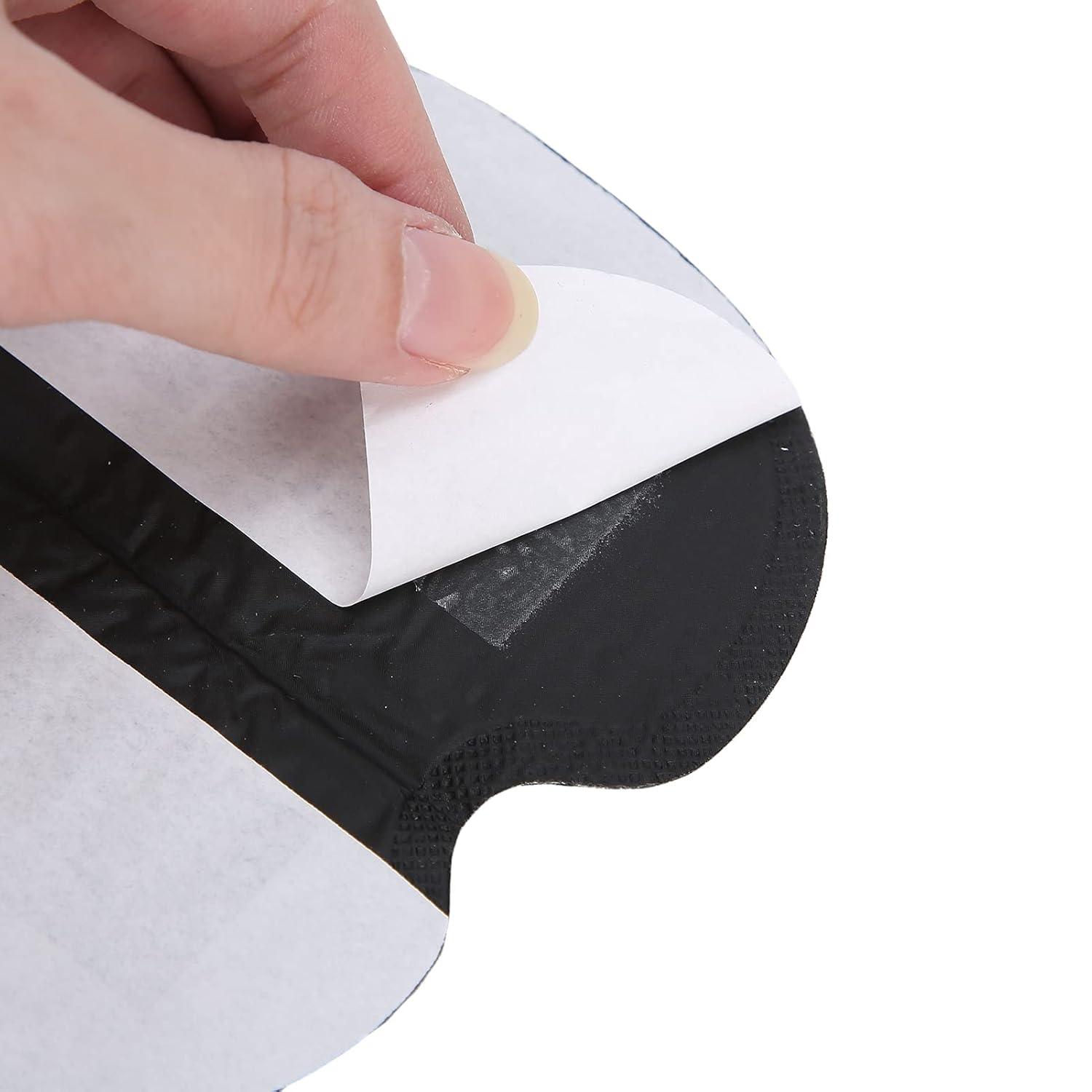 60 Armpit Sweat Pads - Fleece Welding Strips for Dresses | Black ...