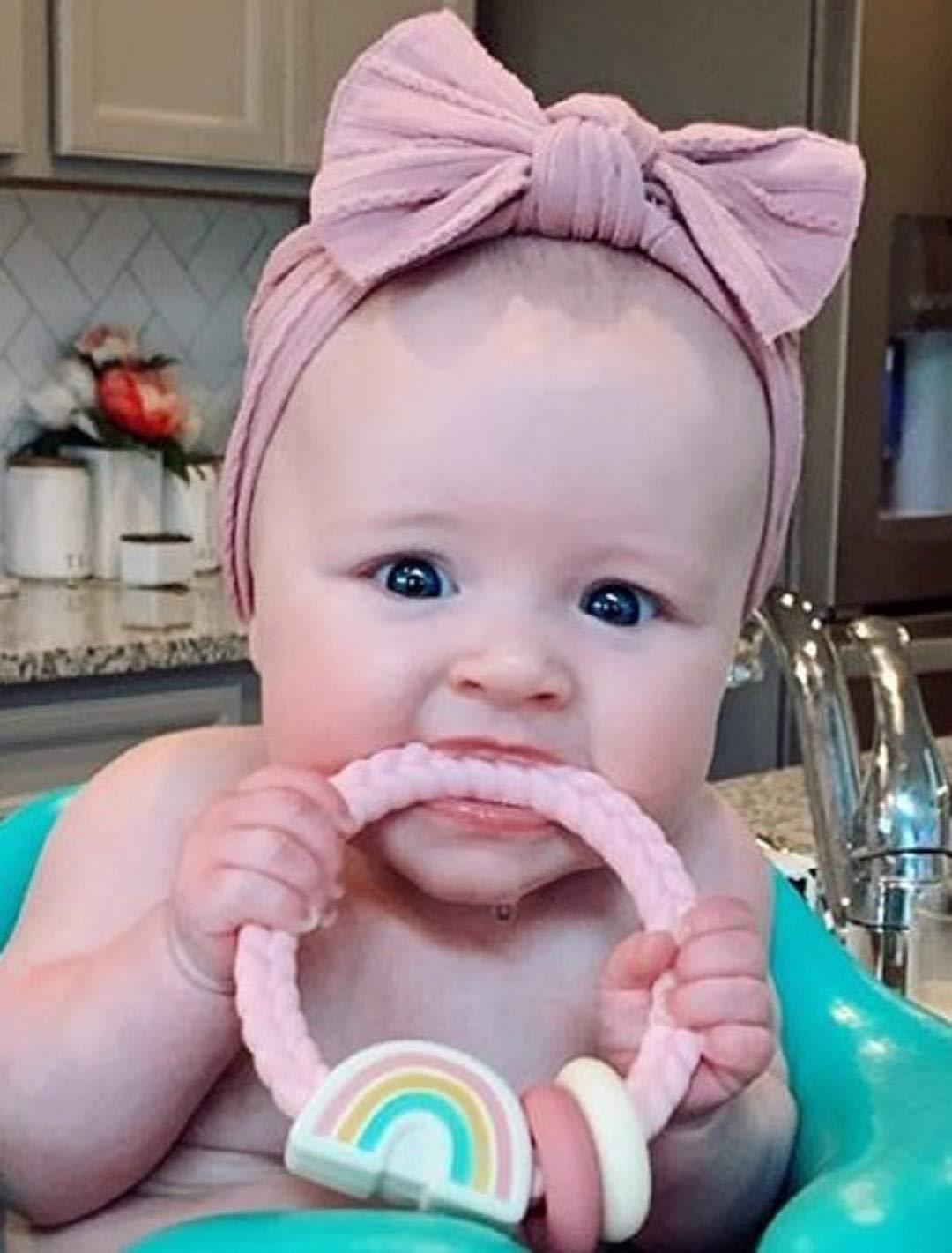 Itzy Ritzy Silicone Teether with Rattle | Rattle Sound, Two Rings ...