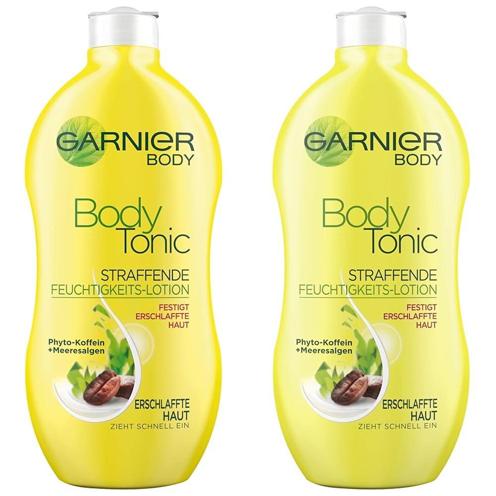 Garnier Body Tonic Tightening Moisture Lotion 400ml (Pack of 2) - 24h ...