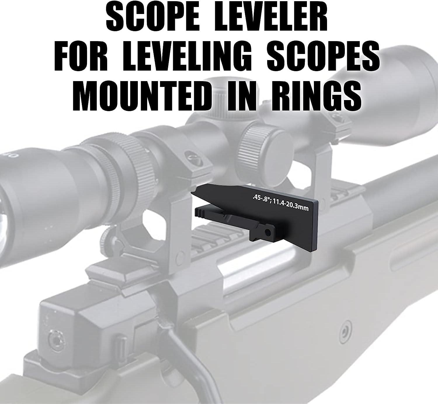 Optic Leveler Combo - Scope Leveler for Precise Scope Alignment in ...