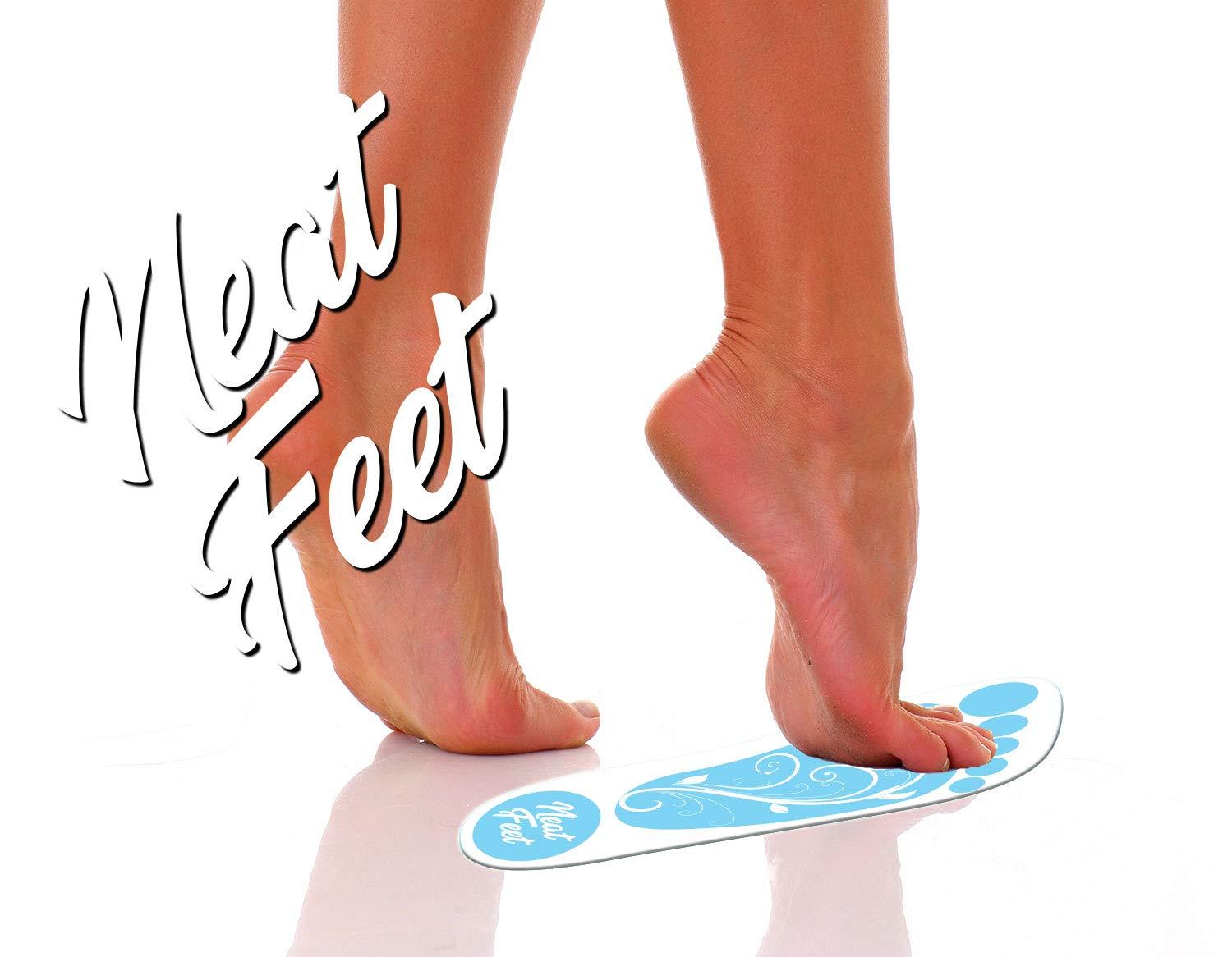 50 ft Premium Disposable Spray Tanning Feet Pads - Pack of 25 Pairs ...