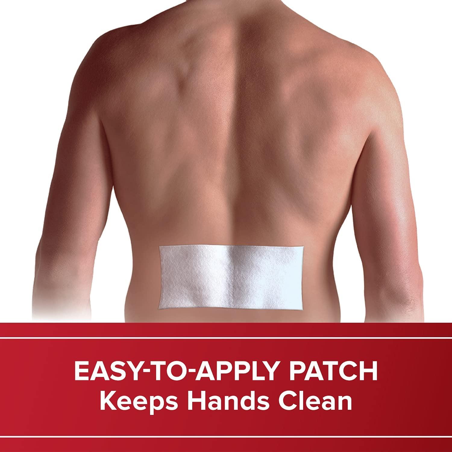 Aspercreme Max Strength Lidocaine Pain Relief Patch - Odor Free Back ...
