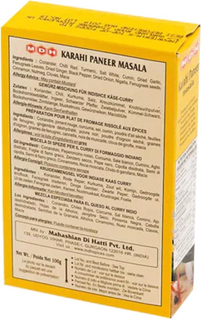 MDH Karahi Paneer Masala 100g (Pack of 1) - Aromatic Spice Blend for ...