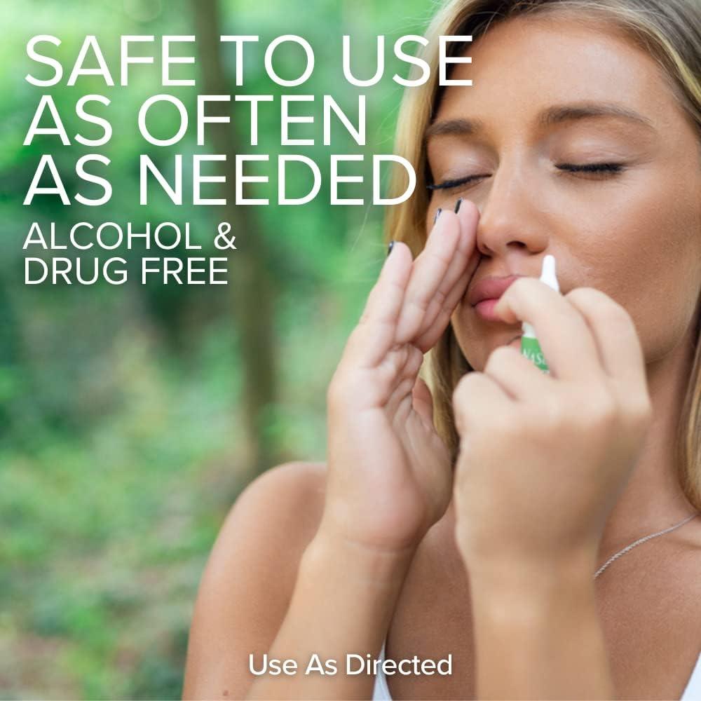 Nasova Saline Solution Spray 2-Pack - 0.74% NaCl Moisturizing Cooling ...