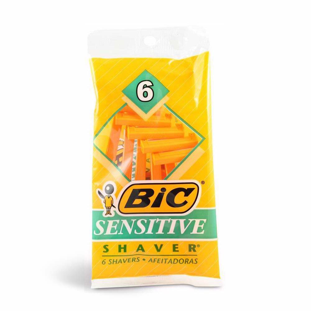 BIC Sensitive Disposable Razors - 72 Single Blade Shavers | Buy Now ...