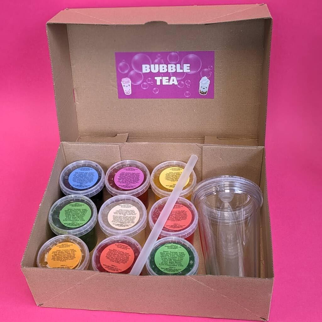 Bubble Tea Boba Box And Reusable Cup | Buy Now with Express ...