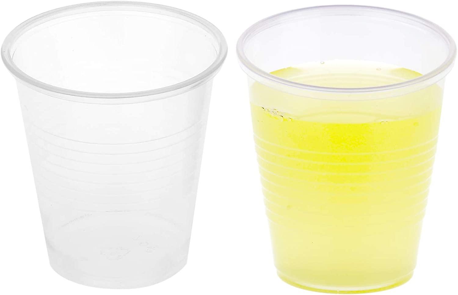 Dealmed 3 oz Clear Disposable Plastic Cups - 100 Count | 100% ...