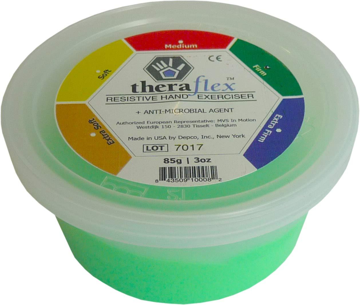 Theraflex Therapy Putty 85g - Green Firm | Hand Therapy | Physical ...