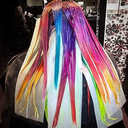 Colortrak Professional Reusable Hair Coloring Meche Sheets - 5x16 Inch ...