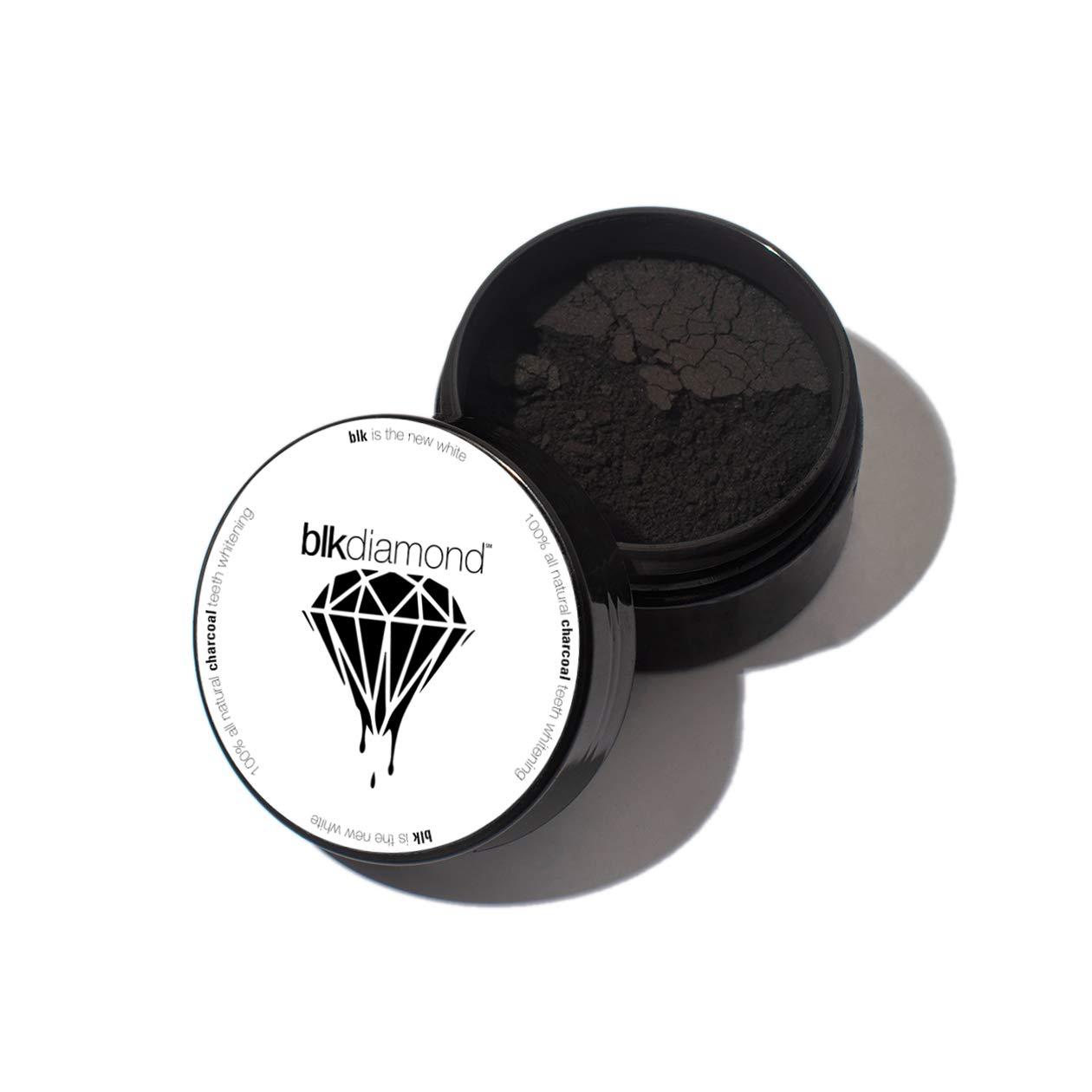 Blkdiamond Premium Activated Charcoal Teeth Whitening Powder - Natural ...