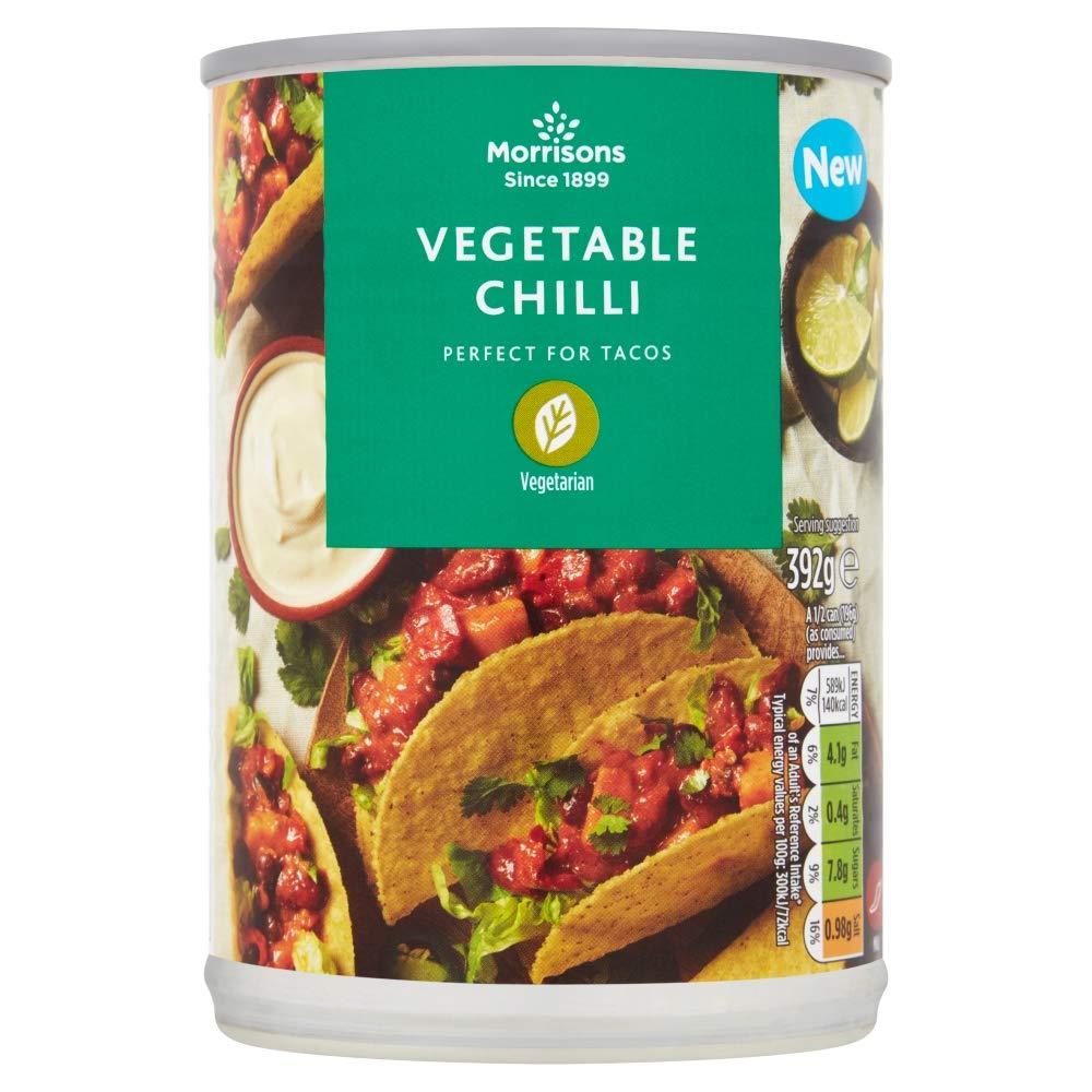 Morrisons Vegetable Chilli 392 g x 6 | Buy Now with Express ...