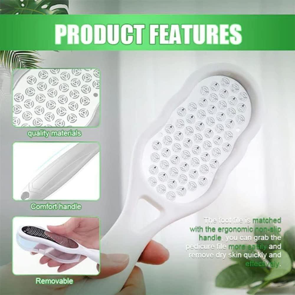 Stainless Steel Pedicure Foot File Knife - Foot Care Tool for Smooth ...