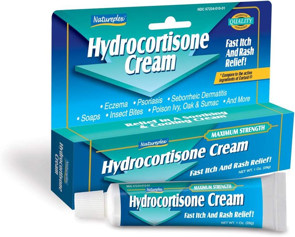 Hydrocortisone Cream 6 Pack - Fast Itch & Rash Relief