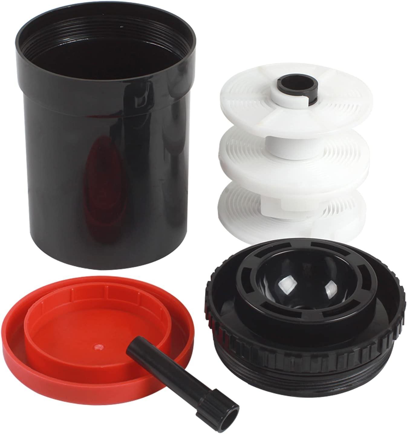 Universal Compact Developing Tank with 2 Spiral Reel for 120 135 126 ...