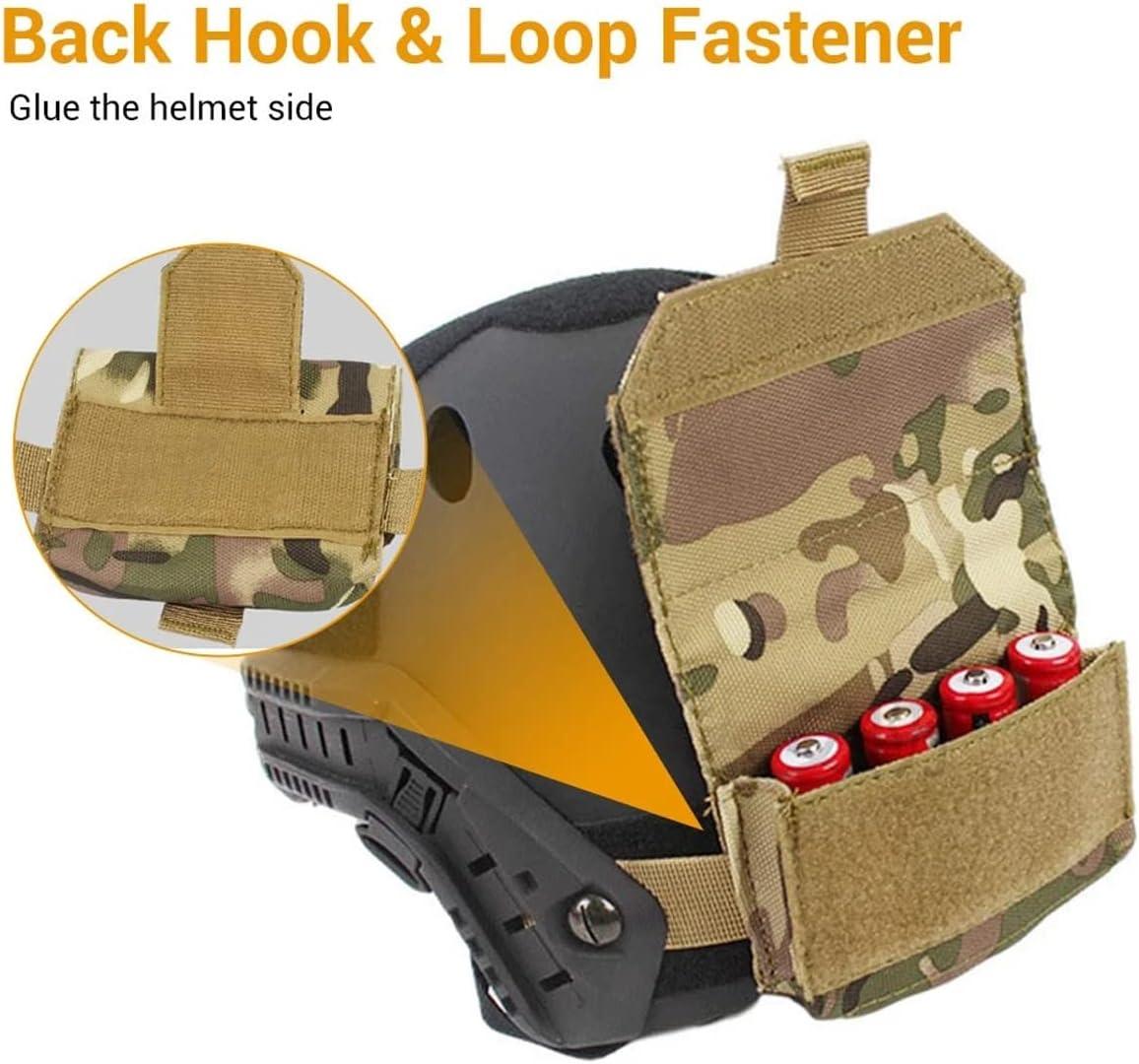 Airsoft Helmet Counterbalance Weight Bag Tactical Helmet Counterweight ...