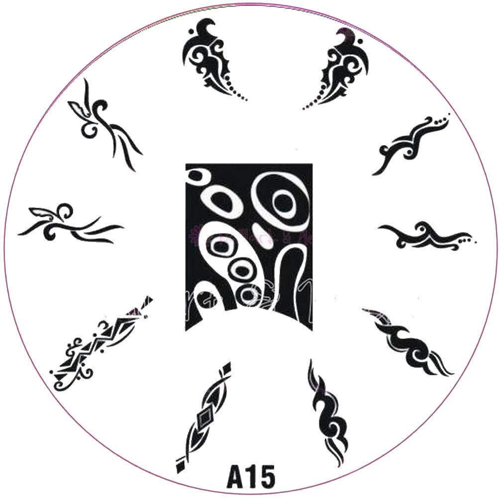 Buy A15 Tribal Stamping Stencil | Premium Quality | International Shipping | Special Item | Buy ...