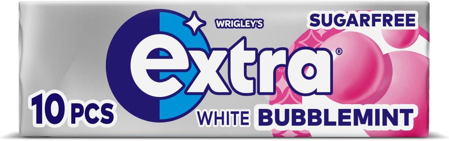 Extra Chewing Gum Sugar Free Peppermint Flavour Chewing Gum Bulk 30 ...